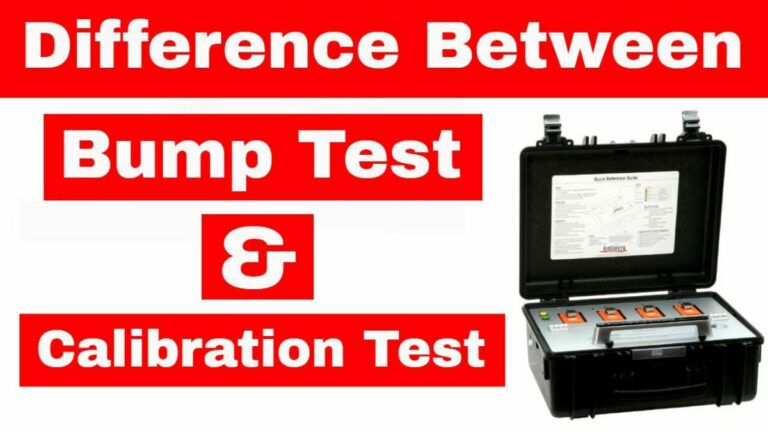 Bump Test vs Calibration: What’s the Difference?